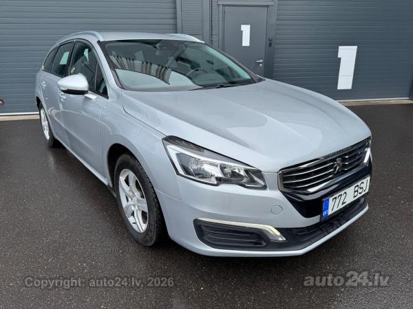Grey Peugeot 508 2016 in Tallinn, with an engine capacity of 1.60 L and mileage of 114 thousand km for 5795 €, photo 3 on AUTOMOTO.COM.LV