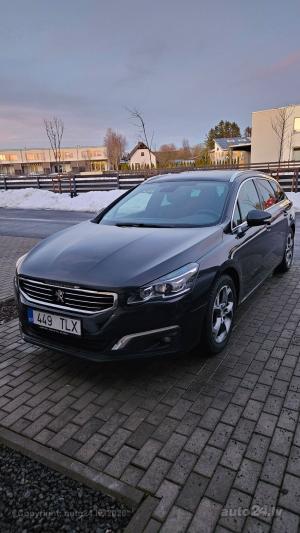 Grey Peugeot 508 2016 in Tallinn, with an engine capacity of 1.60 L and mileage of 155 thousand km for 5900 €, photo 3 on AUTOMOTO.COM.LV