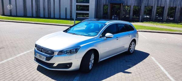 Pelēks Peugeot 508 2016 Tauragė, ar dzinēja tilpumu 2.00 L un nobraukumu 330 tūkst. km par 5200 €, foto 2 vietnē AUTOMOTO.COM.LV