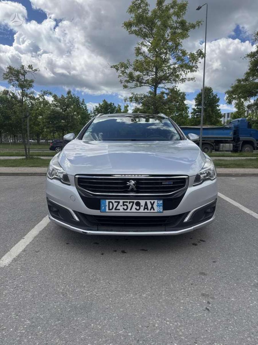 Pelēks Peugeot 508 2016 Viļņa, ar dzinēja tilpumu 2.00 L un nobraukumu 285 tūkst. km par 4850 €, foto 5 vietnē AUTOMOTO.COM.LV