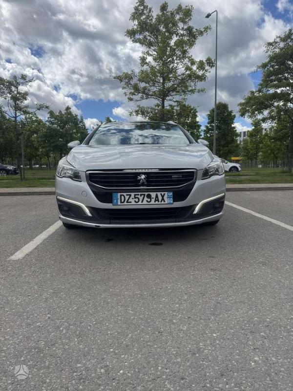 Pelēks Peugeot 508 2016 Viļņa, ar dzinēja tilpumu 2.00 L un nobraukumu 285 tūkst. km par 4850 €, foto 8 vietnē AUTOMOTO.COM.LV