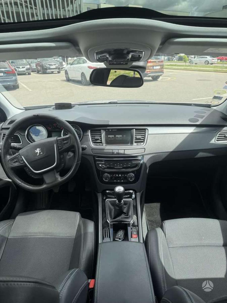 Pelēks Peugeot 508 2016 Viļņa, ar dzinēja tilpumu 2.00 L un nobraukumu 285 tūkst. km par 4850 €, foto 18 vietnē AUTOMOTO.COM.LV