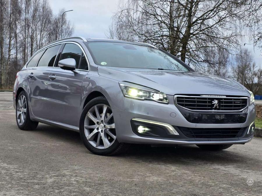 Grey Peugeot 508 2017 in Taurage, with an engine capacity of 2.00 L and mileage of 309 thousand km for 6500 €, photo 3 on AUTOMOTO.COM.LV