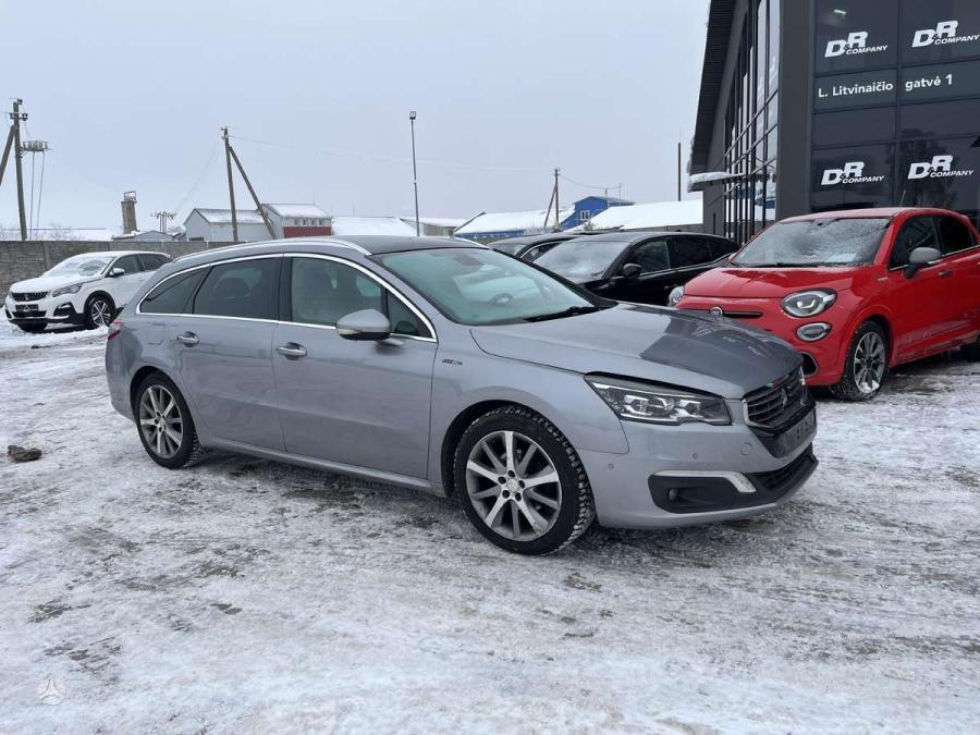Grey Peugeot 508 2017 in Taurage, with an engine capacity of 2.00 L and mileage of 220 thousand km for 5500 €, photo 2 on AUTOMOTO.COM.LV