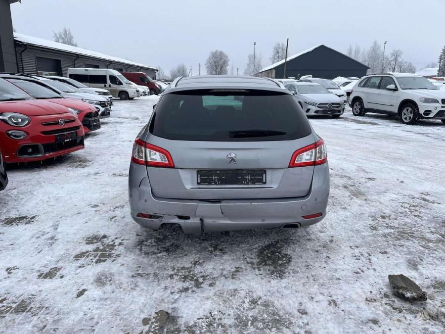Grey Peugeot 508 2017 in Taurage, with an engine capacity of 2.00 L and mileage of 220 thousand km for 5500 €, photo 6 on AUTOMOTO.COM.LV