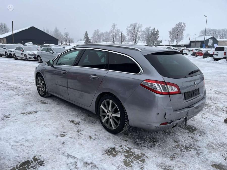 Grey Peugeot 508 2017 in Taurage, with an engine capacity of 2.00 L and mileage of 220 thousand km for 5500 €, photo 15 on AUTOMOTO.COM.LV