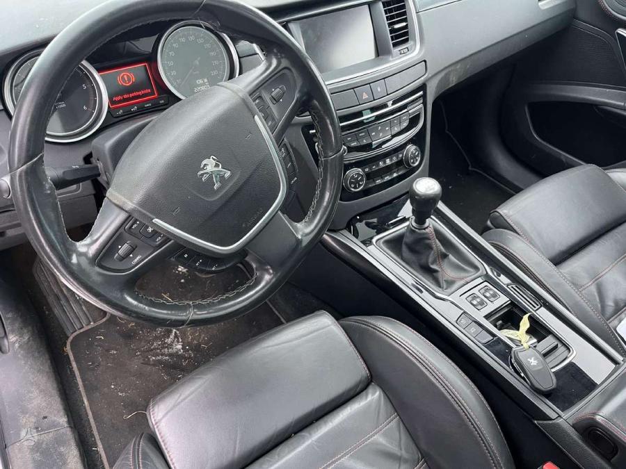 Grey Peugeot 508 2017 in Taurage, with an engine capacity of 2.00 L and mileage of 220 thousand km for 5500 €, photo 22 on AUTOMOTO.COM.LV