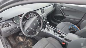 Grey Peugeot 508 2017 in Taurage, with an engine capacity of 1.56 L and mileage of 260 thousand km for 6200 €, photo 8 on AUTOMOTO.COM.LV