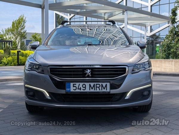 Grey Peugeot 508 2017 in Tallinn, with an engine capacity of 1.60 L and mileage of 85 thousand km for 13900 €, photo 2 on AUTOMOTO.COM.LV