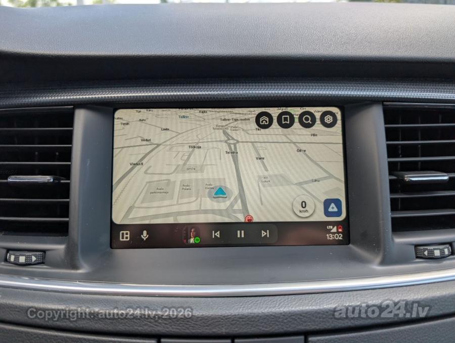 Grey Peugeot 508 2017 in Tallinn, with an engine capacity of 1.60 L and mileage of 85 thousand km for 13900 €, photo 11 on AUTOMOTO.COM.LV