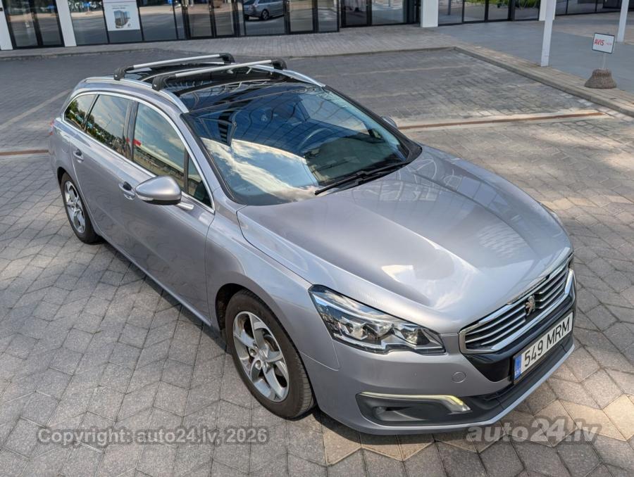 Grey Peugeot 508 2017 in Tallinn, with an engine capacity of 1.60 L and mileage of 85 thousand km for 13900 €, photo 16 on AUTOMOTO.COM.LV