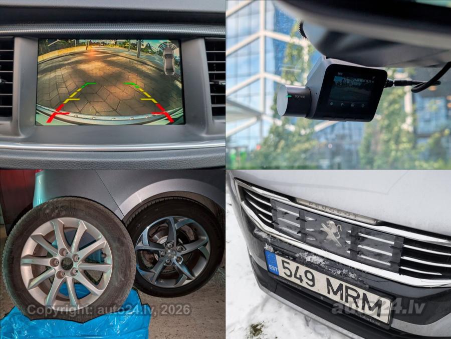 Grey Peugeot 508 2017 in Tallinn, with an engine capacity of 1.60 L and mileage of 85 thousand km for 13900 €, photo 17 on AUTOMOTO.COM.LV