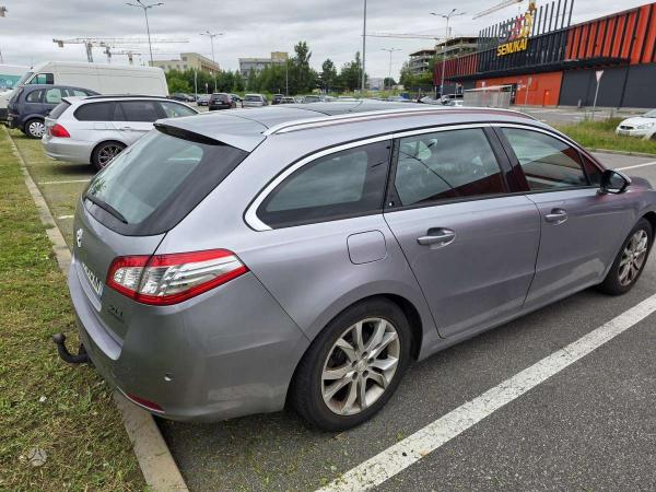 Pelēks Peugeot 508 2018 Viļņa, ar dzinēja tilpumu 1.56 L un nobraukumu 250 tūkst. km par 6300 €, foto 4 vietnē AUTOMOTO.COM.LV