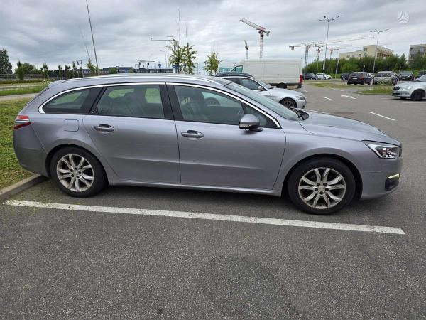 Pelēks Peugeot 508 2018 Viļņa, ar dzinēja tilpumu 1.56 L un nobraukumu 250 tūkst. km par 6300 €, foto 5 vietnē AUTOMOTO.COM.LV