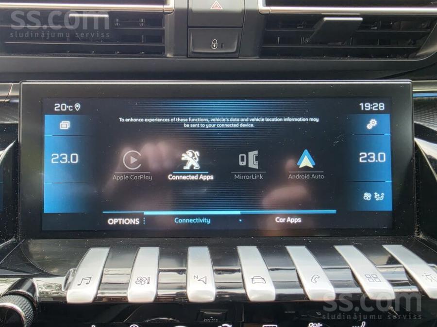 Grey Peugeot 508 2019 in Riga, with an engine capacity of 1.50 L and mileage of 158 thousand km for 14600 €, photo 10 on AUTOMOTO.COM.LV