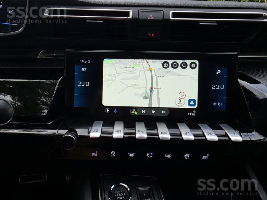 Grey Peugeot 508 2019 in Riga, with an engine capacity of 1.50 L and mileage of 158 thousand km for 14600 €, photo 11 on AUTOMOTO.COM.LV