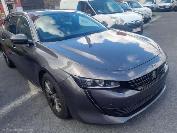 Grey Peugeot 508 2019 in Taurage, with an engine capacity of 1.50 L and mileage of 267 thousand km for 8300 €, photo 2 on AUTOMOTO.COM.LV