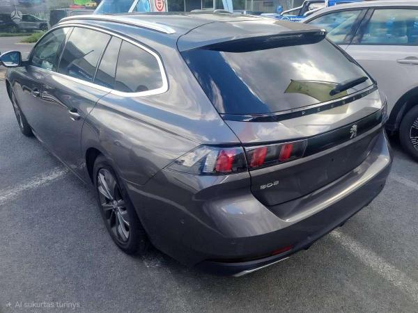 Grey Peugeot 508 2019 in Taurage, with an engine capacity of 1.50 L and mileage of 267 thousand km for 8300 €, photo 5 on AUTOMOTO.COM.LV