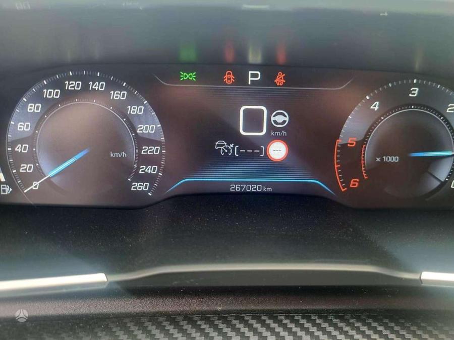 Grey Peugeot 508 2019 in Taurage, with an engine capacity of 1.50 L and mileage of 267 thousand km for 8300 €, photo 9 on AUTOMOTO.COM.LV