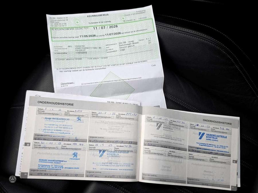 Серый Пежо 508 2019 в Таураге, объемом двигателя 1.50 л и пробегом 267 тыс. км за 9000 €, фото 18 на AUTOMOTO.COM.LV