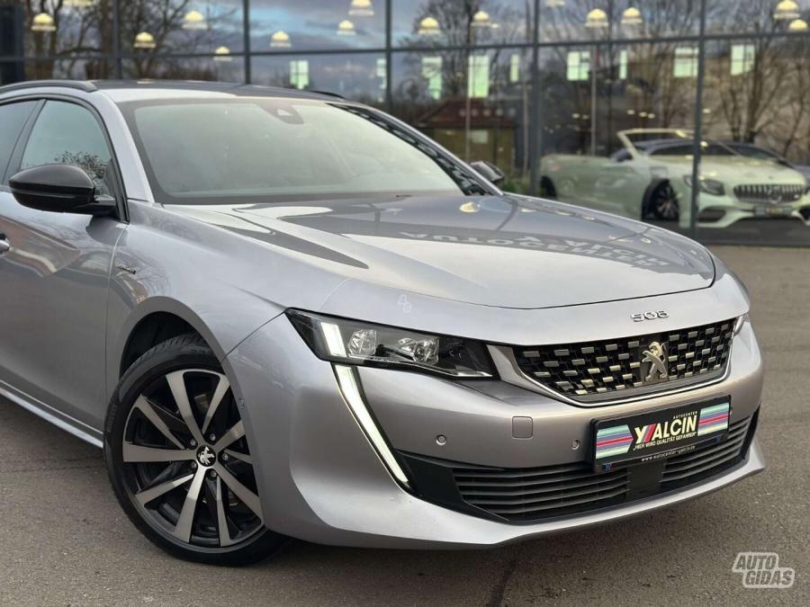 Pelēks Peugeot 508 2020 Kauņa, ar dzinēja tilpumu 2.00 L un nobraukumu 96 tūkst. km par 22287 €, foto 8 vietnē AUTOMOTO.COM.LV