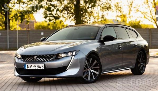 Grey Peugeot 508 2020 in Riga, with an engine capacity of 2.00 L and mileage of 240 thousand km for 16200 €, photo 1 on AUTOMOTO.COM.LV