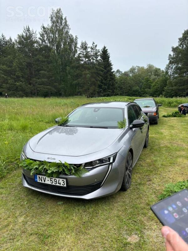 Grey Peugeot 508 2020 in Riga, with an engine capacity of 2.00 L and mileage of 240 thousand km for 16200 €, photo 4 on AUTOMOTO.COM.LV