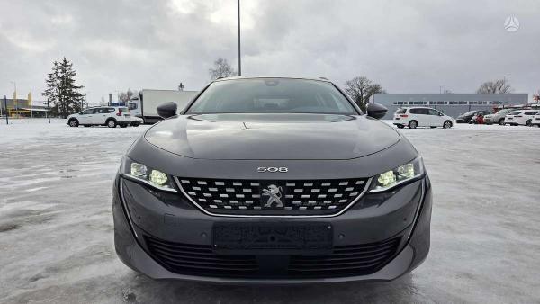 Grey Peugeot 508 2020 in Marijampole, with an engine capacity of 1.50 L and mileage of 135 thousand km for 14218 €, photo 7 on AUTOMOTO.COM.LV