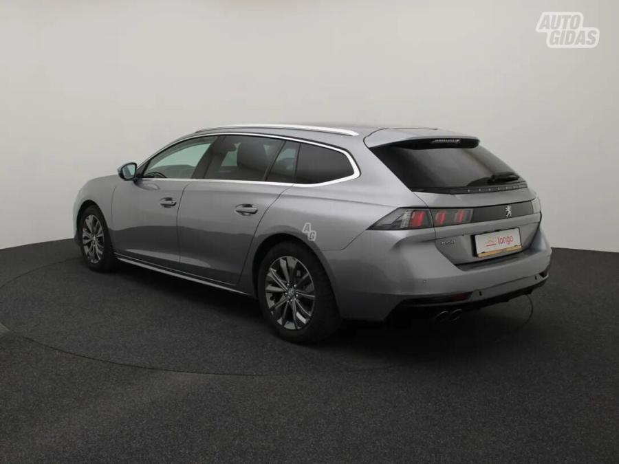 Grey Peugeot 508 2020 in Vilnius, with an engine capacity of 2.00 L and mileage of 210 thousand km for 13899 €, photo 7 on AUTOMOTO.COM.LV