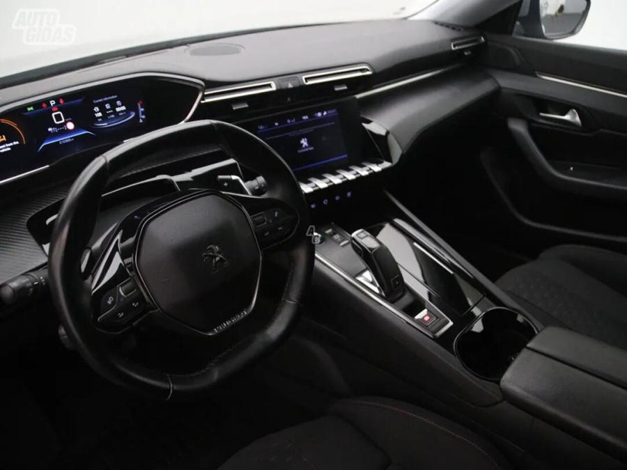 Grey Peugeot 508 2020 in Vilnius, with an engine capacity of 2.00 L and mileage of 210 thousand km for 13899 €, photo 16 on AUTOMOTO.COM.LV