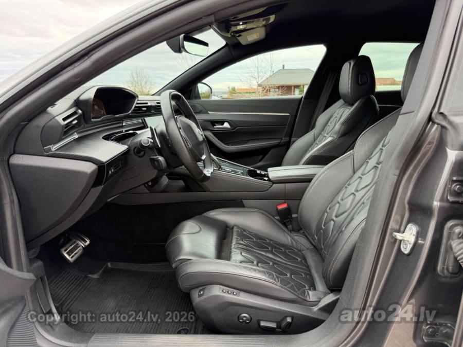 Grey Peugeot 508 2020 in Tallinn, with an engine capacity of 1.50 L and mileage of 163 thousand km for 16490 €, photo 7 on AUTOMOTO.COM.LV