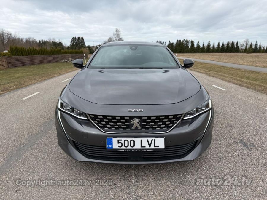 Grey Peugeot 508 2020 in Tallinn, with an engine capacity of 1.50 L and mileage of 163 thousand km for 16490 €, photo 9 on AUTOMOTO.COM.LV