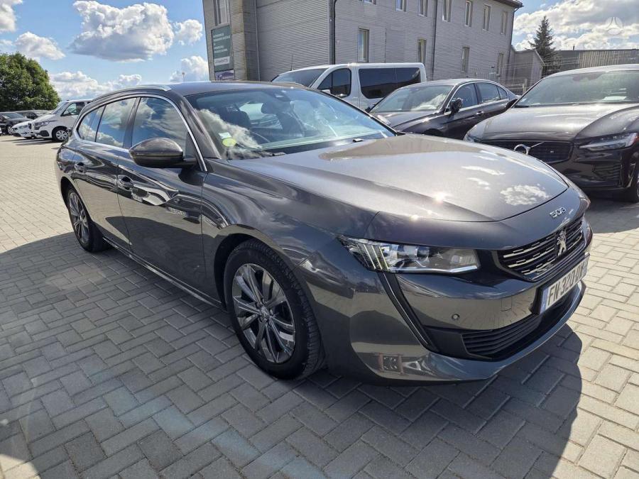 Grey Peugeot 508 2020 in Taurage, with an engine capacity of 1.50 L and mileage of 236 thousand km for 10300 €, photo 1 on AUTOMOTO.COM.LV