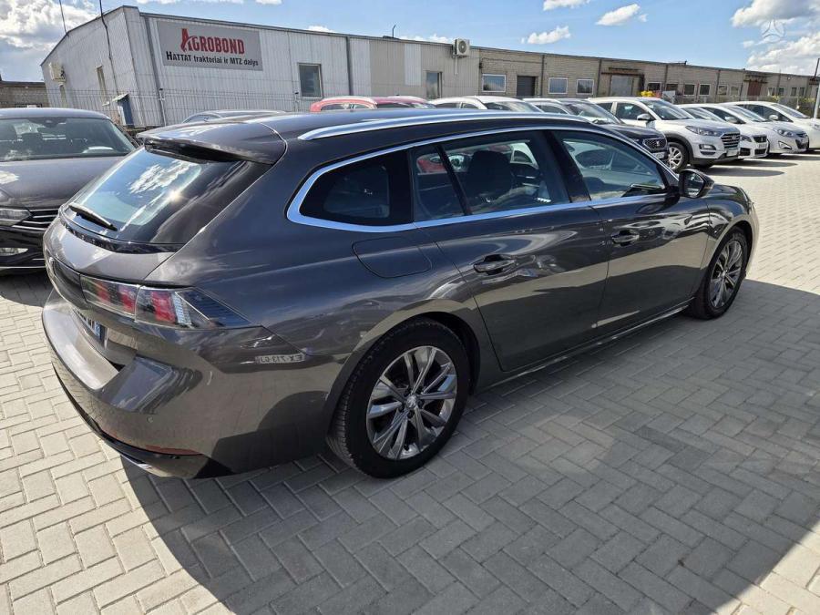 Grey Peugeot 508 2020 in Taurage, with an engine capacity of 1.50 L and mileage of 236 thousand km for 10300 €, photo 7 on AUTOMOTO.COM.LV