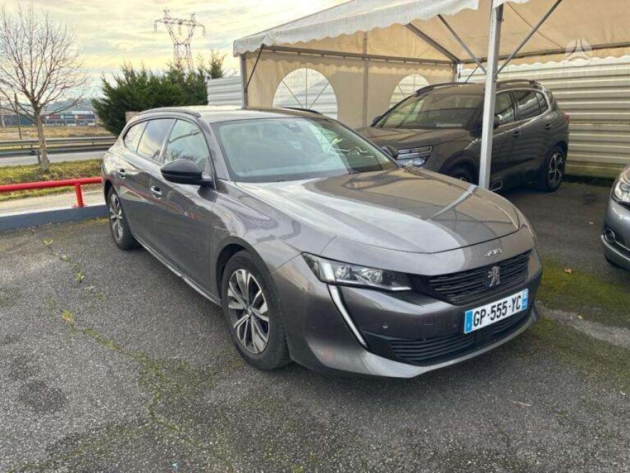 Grey Peugeot 508 2021 in Taurage, with an engine capacity of 1.50 L and mileage of 267 thousand km for 10200 €, photo 1 on AUTOMOTO.COM.LV