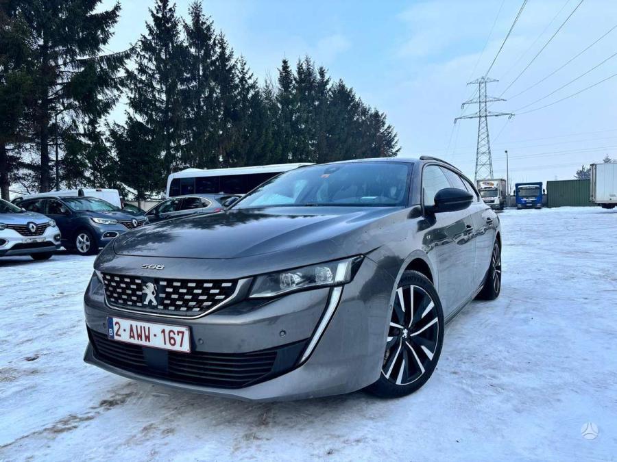 Pelēks Peugeot 508 2021 Kauņa, ar dzinēja tilpumu 1.50 L un nobraukumu 168 tūkst. km par 14883 €, foto 1 vietnē AUTOMOTO.COM.LV