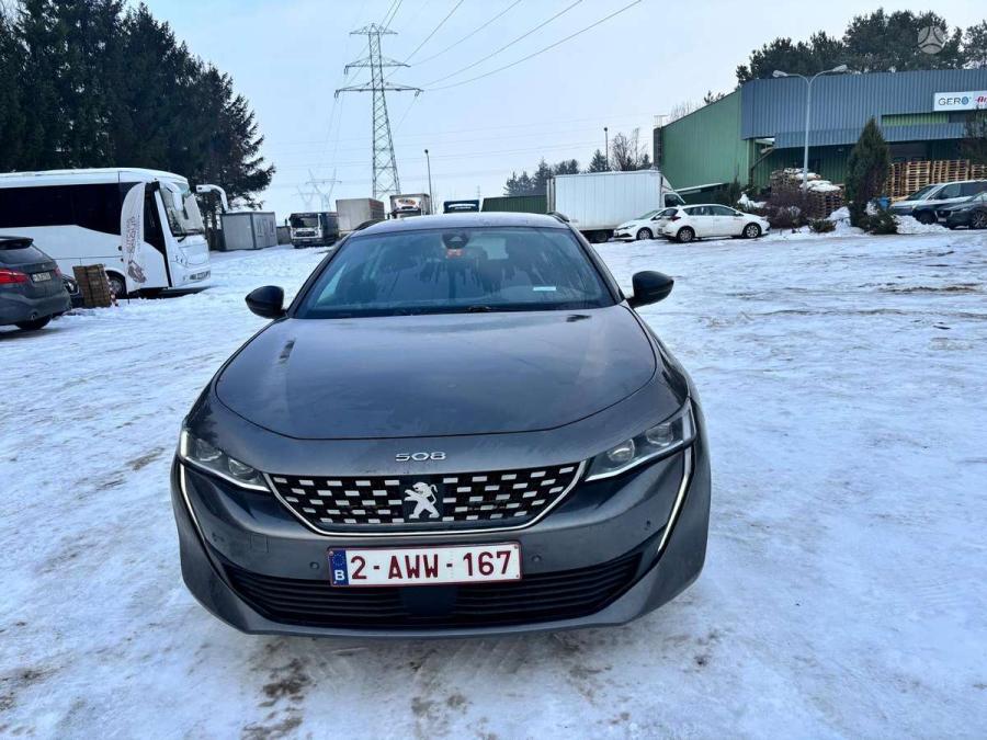 Pelēks Peugeot 508 2021 Kauņa, ar dzinēja tilpumu 1.50 L un nobraukumu 168 tūkst. km par 14883 €, foto 4 vietnē AUTOMOTO.COM.LV