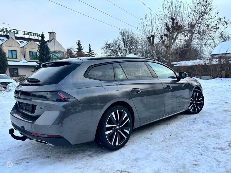 Pelēks Peugeot 508 2021 Kauņa, ar dzinēja tilpumu 1.50 L un nobraukumu 168 tūkst. km par 14883 €, foto 9 vietnē AUTOMOTO.COM.LV