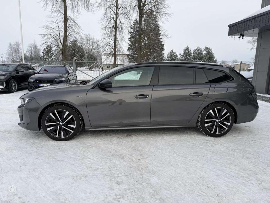 Grey Peugeot 508 2021 in Siauliai, with an engine capacity of 1.60 L and mileage of 89 thousand km for 20700 €, photo 7 on AUTOMOTO.COM.LV