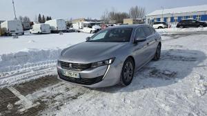 Pelēks Peugeot 508 2021 Tauragė, ar dzinēja tilpumu 1.50 L un nobraukumu 191 tūkst. km par 12705 €, foto  vietnē AUTOMOTO.COM.LV