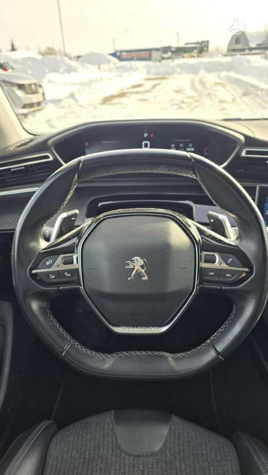 Pelēks Peugeot 508 2021 Tauragė, ar dzinēja tilpumu 1.50 L un nobraukumu 191 tūkst. km par 12705 €, foto 9 vietnē AUTOMOTO.COM.LV