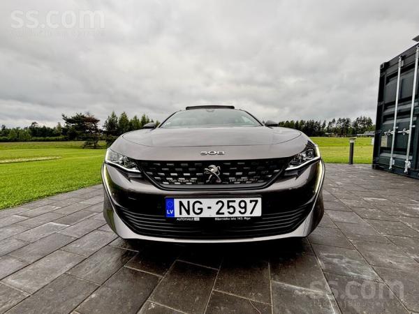 Grey Peugeot 508 2021 in Riga, with an engine capacity of 1.50 L and mileage of 68 thousand km for 20800 €, photo 2 on AUTOMOTO.COM.LV