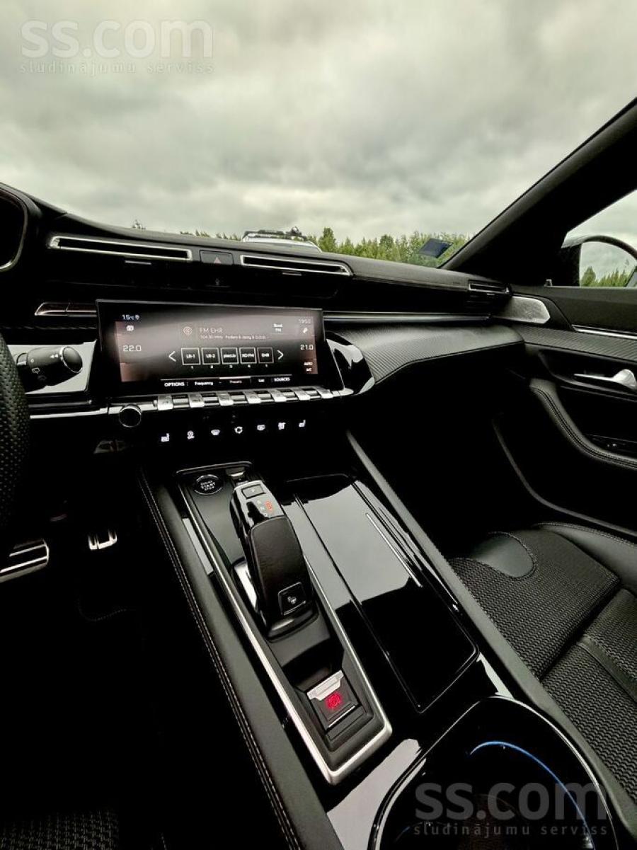 Pelēks Peugeot 508 2021 Rīga, ar dzinēja tilpumu 1.50 L un nobraukumu 68 tūkst. km par 20800 €, foto 17 vietnē AUTOMOTO.COM.LV