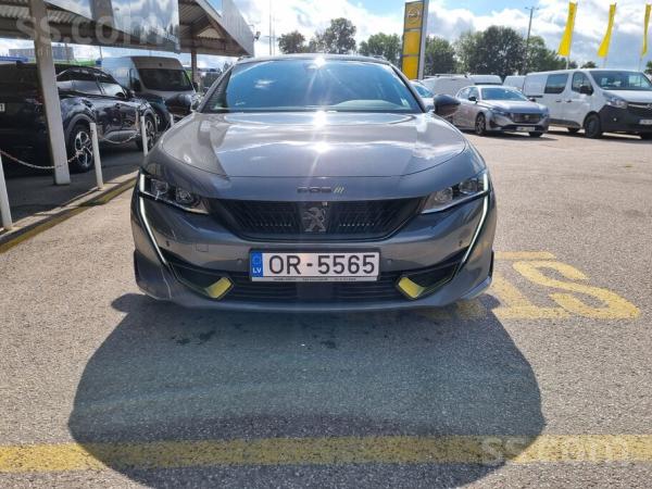 Grey Peugeot 508 2021 in Riga, with an engine capacity of 1.60 L and mileage of 108 thousand km for 21700 €, photo 6 on AUTOMOTO.COM.LV