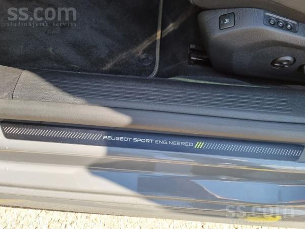 Grey Peugeot 508 2021 in Riga, with an engine capacity of 1.60 L and mileage of 108 thousand km for 21700 €, photo 8 on AUTOMOTO.COM.LV