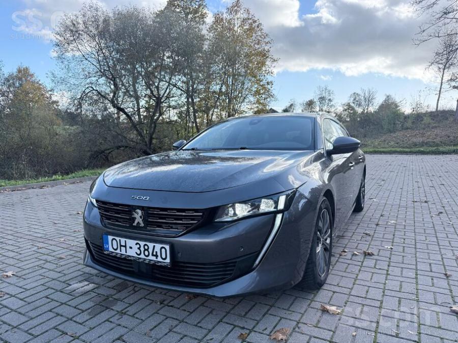 Pelēks Peugeot 508 2021 Daugavpils, ar dzinēja tilpumu 1.50 L un nobraukumu 198 tūkst. km par 13900 €, foto 1 vietnē AUTOMOTO.COM.LV