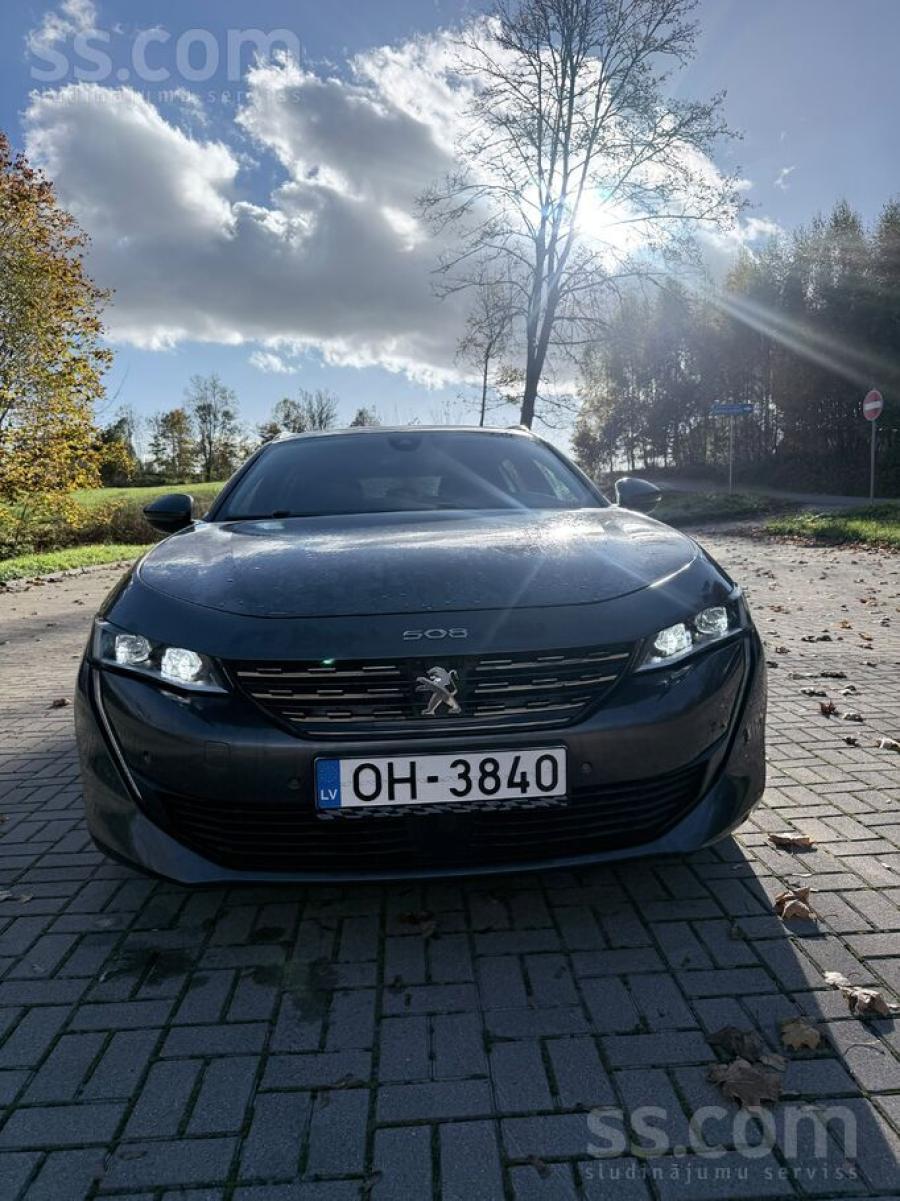 Pelēks Peugeot 508 2021 Daugavpils, ar dzinēja tilpumu 1.50 L un nobraukumu 198 tūkst. km par 13900 €, foto 4 vietnē AUTOMOTO.COM.LV