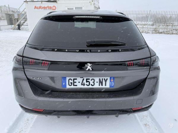 Grey Peugeot 508 2022 in Marijampole, with an engine capacity of 1.50 L and mileage of 130 thousand km for 13909 €, photo 6 on AUTOMOTO.COM.LV