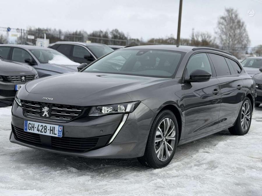 Pelēks Peugeot 508 2022 Marijampole, ar dzinēja tilpumu 1.20 L un nobraukumu 124 tūkst. km par 13915 €, foto 1 vietnē AUTOMOTO.COM.LV