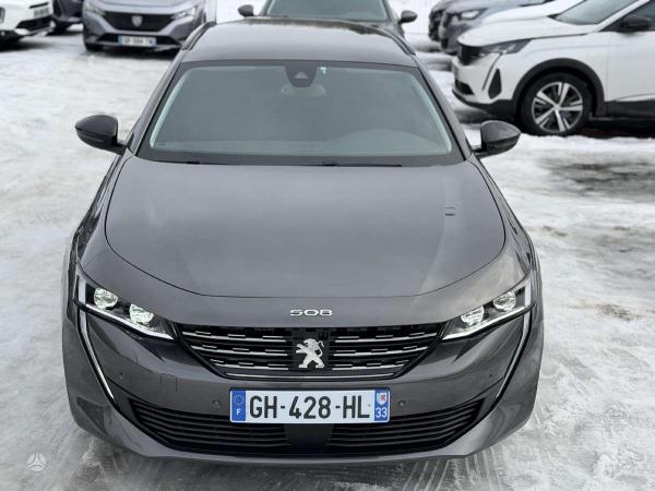 Grey Peugeot 508 2022 in Marijampole, with an engine capacity of 1.20 L and mileage of 124 thousand km for 13915 €, photo 5 on AUTOMOTO.COM.LV